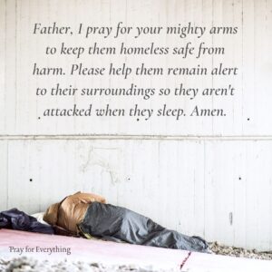 10 Ways to Pray for the Homeless