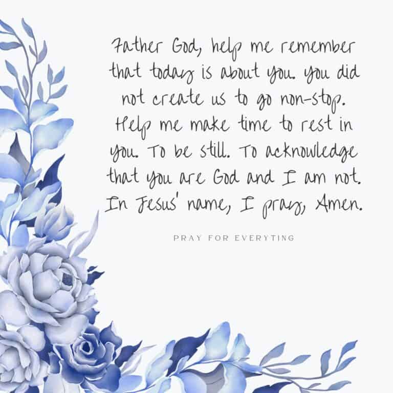 6 Inspiring Sunday Morning Prayers