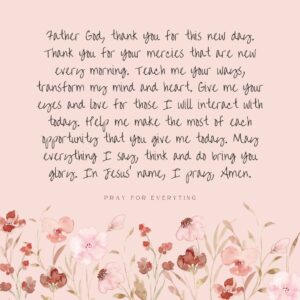 6 Inspiring Sunday Morning Prayers