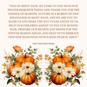 10 Inspiring Autumn Prayers