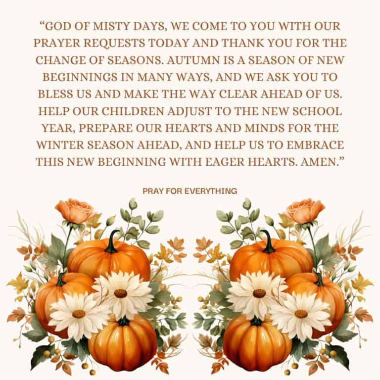 10 Inspiring Autumn Prayers