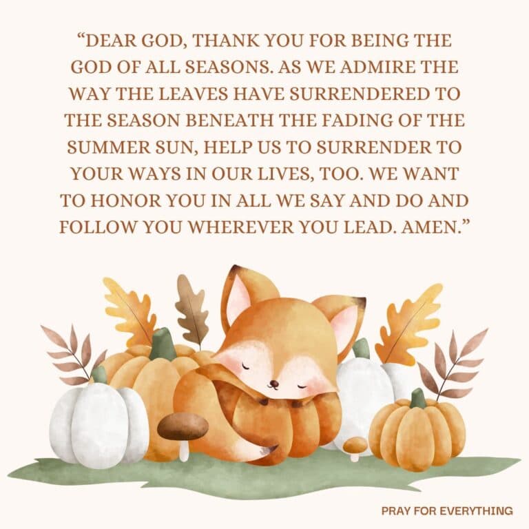 10 Inspiring Autumn Prayers