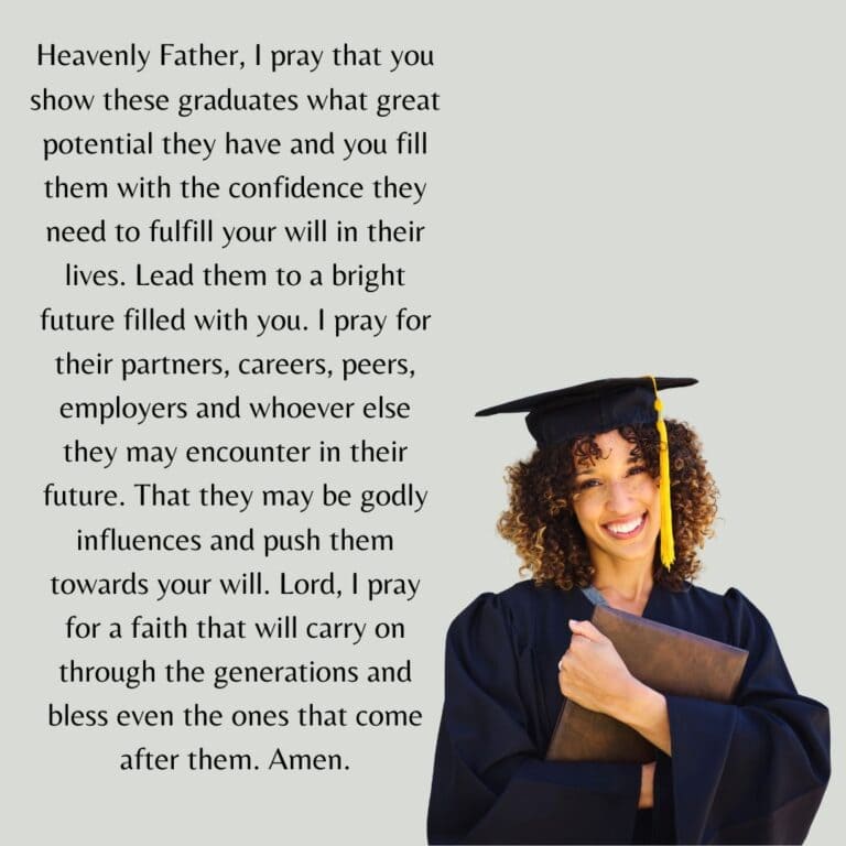Powerful Graduation Prayers