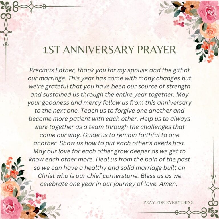 10 Heart-Warming Anniversary Prayers