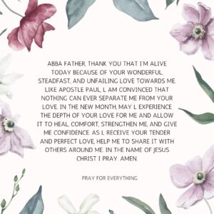 15 New Month of May Prayers