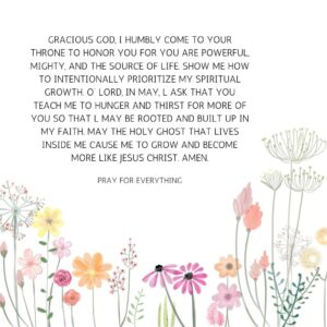 15 New Month of May Prayers